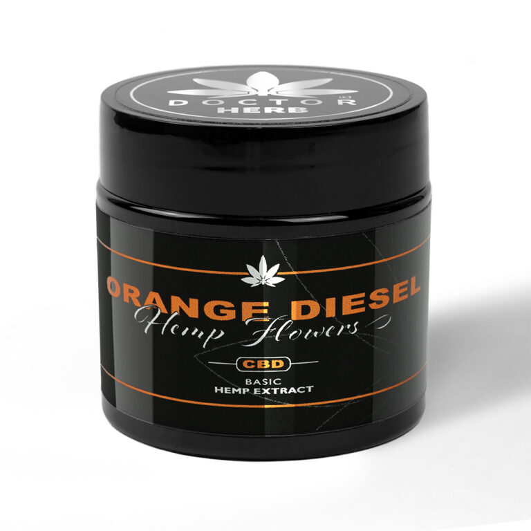 Orange Diesel - CBD Hemp Tea Flower - Dr Herb